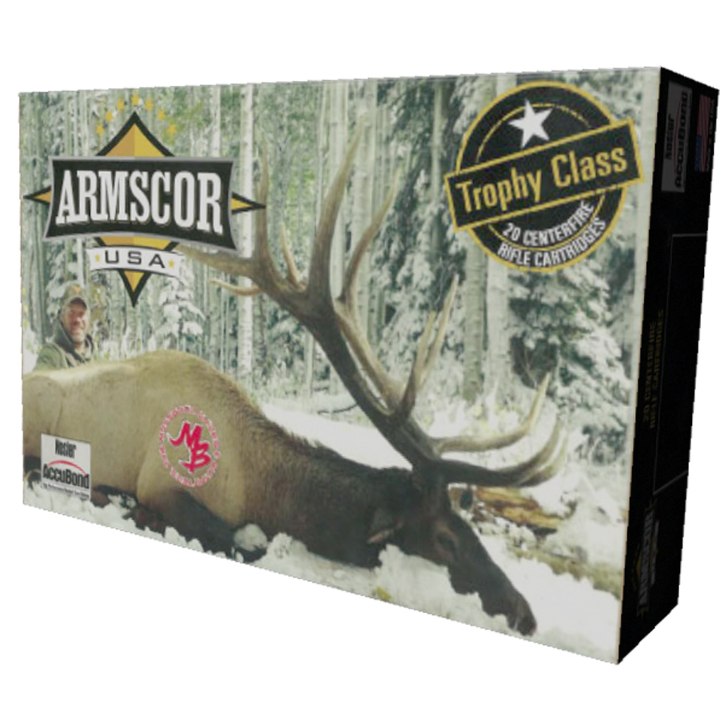 Armscor FAC375HH300G USA 375 H H Mag 300 Gr 2300 Fps Trophy Bonded 20 Armscor FAC375HH300G USA 375 H H Mag 300 Gr 2300 Fps Trophy Bonded 20