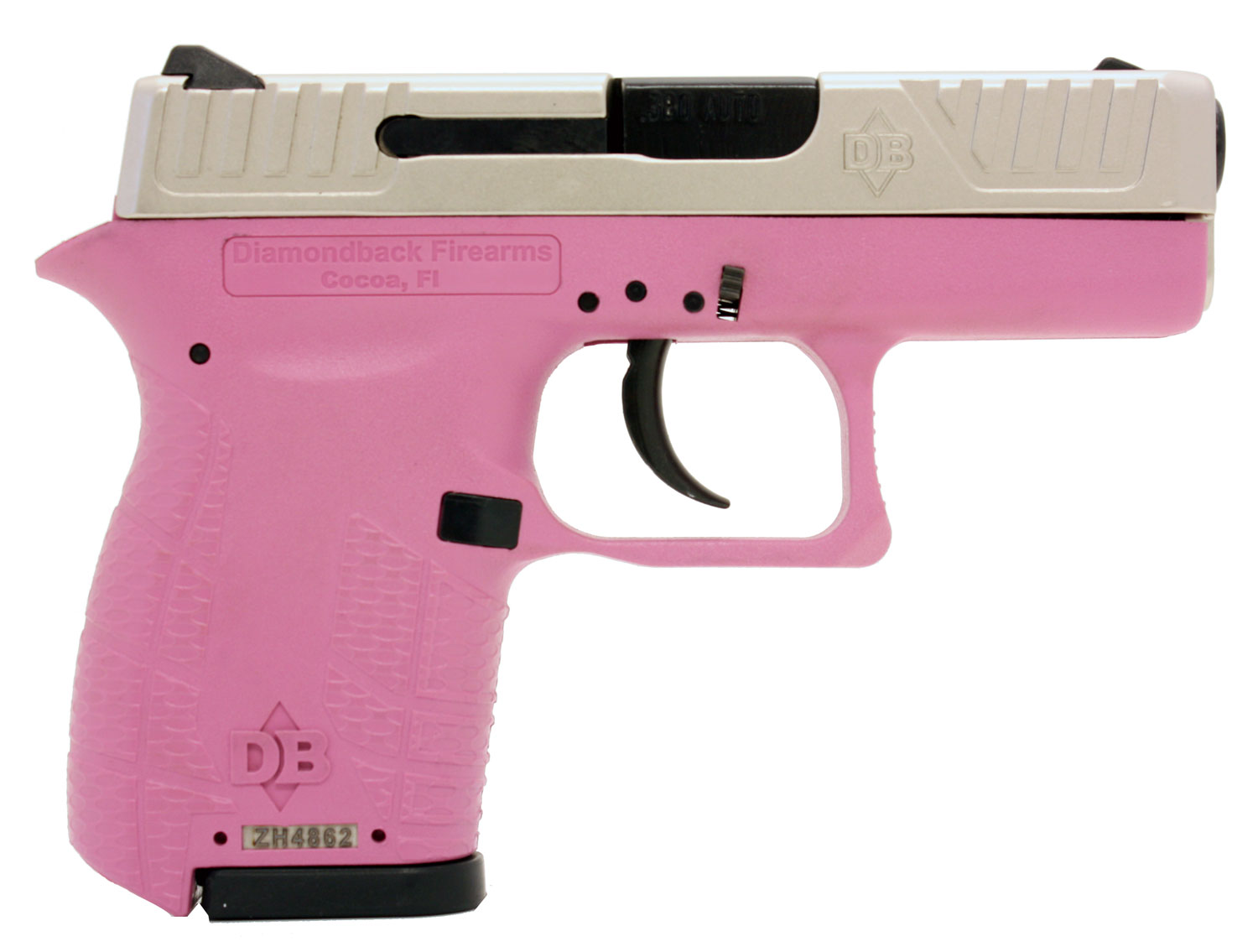 Pink 9mm Pistol